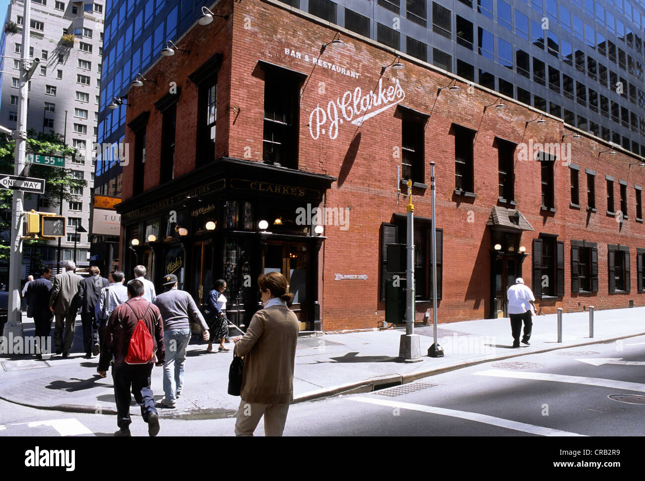 P.J. Clarke's (or PJ Clarke's) Restaurant and Bar New York City. Iconic ...