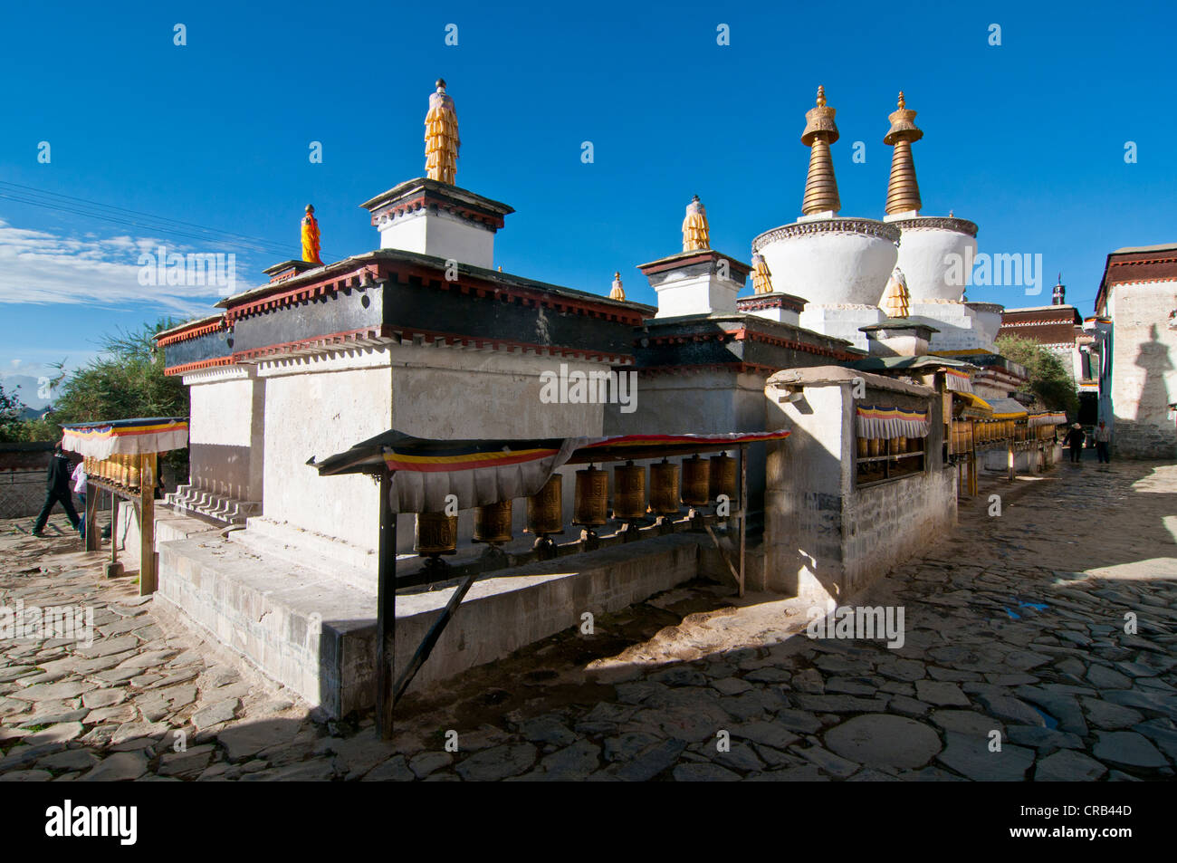 Tashilhunpo Monastery, Shigatse, Tibet, Asia Stock Photo - Alamy