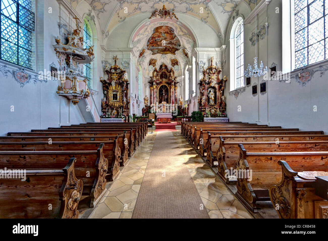 Interior of monastery church hi-res stock photography and images - Alamy