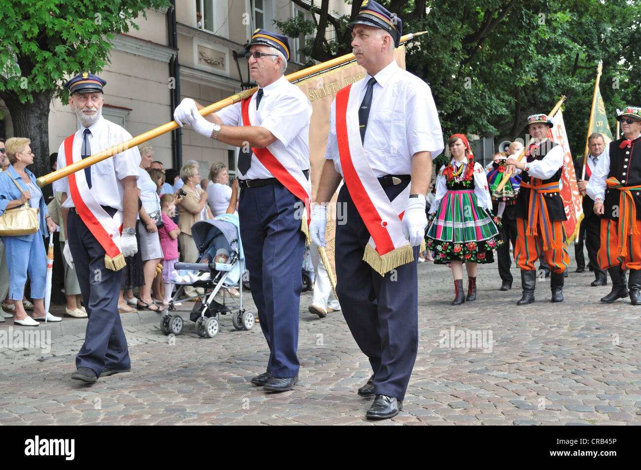 Corpus Christi Day - procession in Lowicz Stock Photo - Alamy