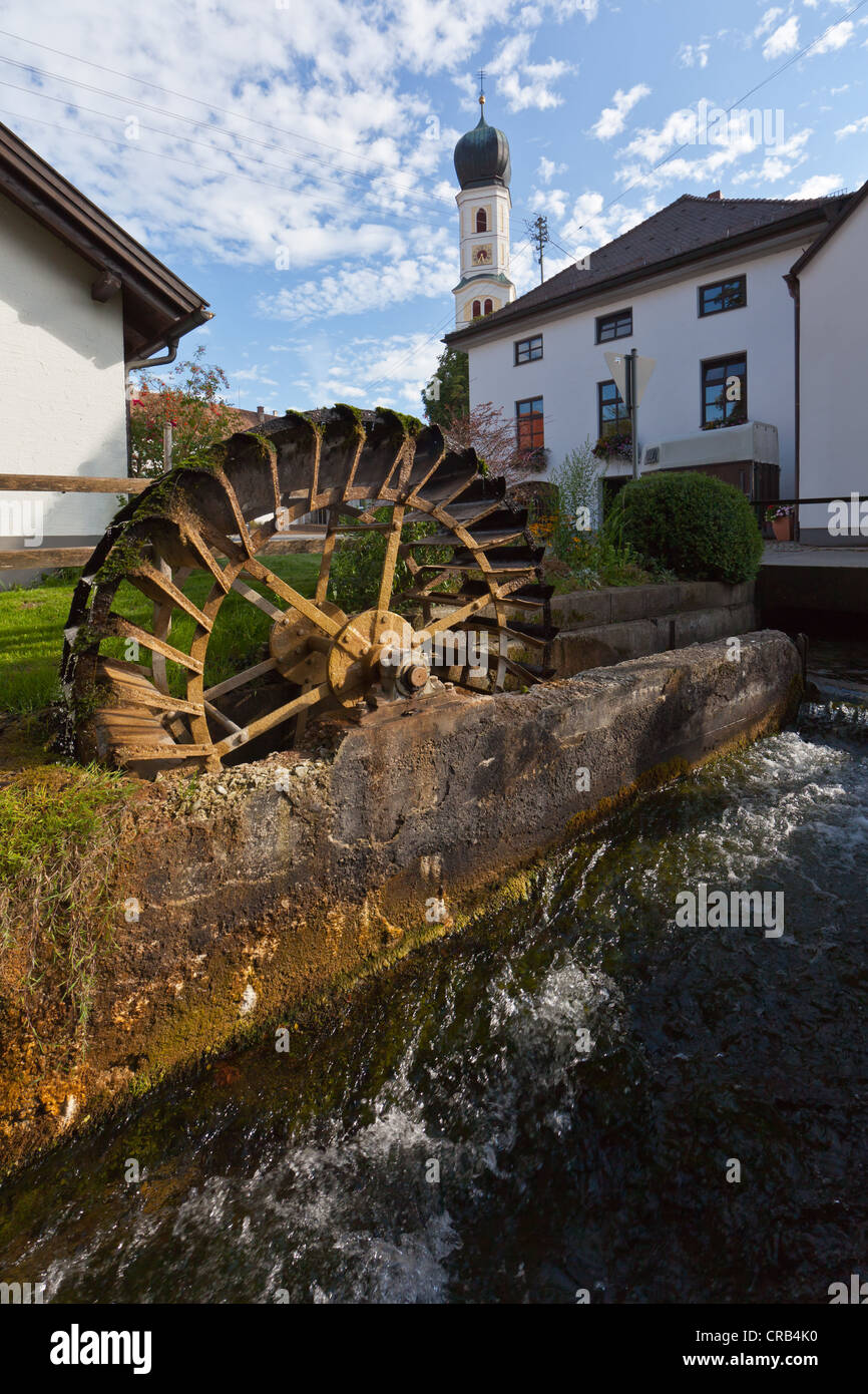 Old mill wheel hi-res stock photography and images - Alamy