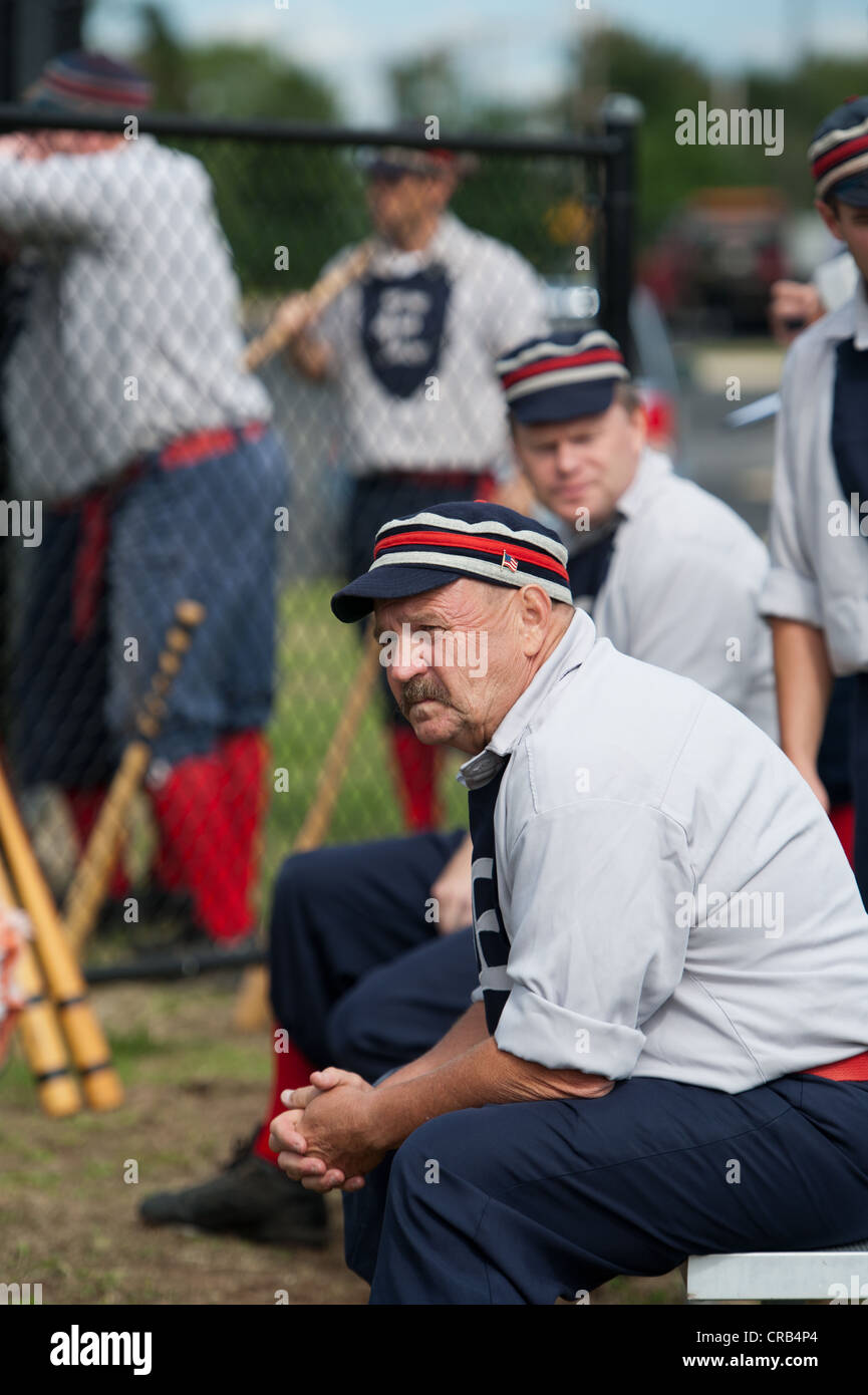 Old fashioned ball game hi-res stock photography and images - Alamy