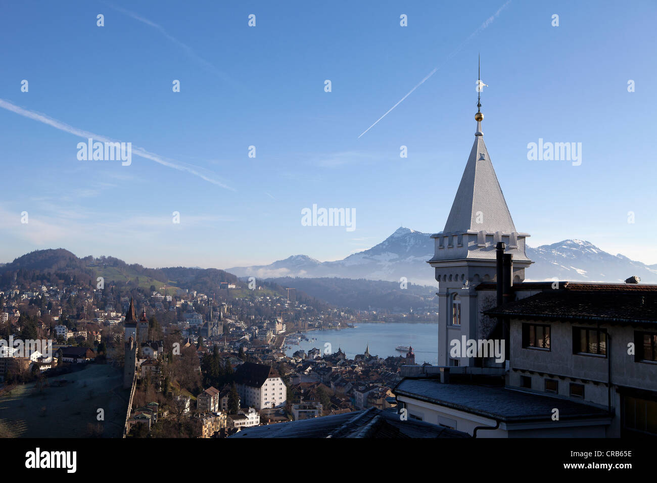 City buildings lucerne hi-res stock photography and images - Alamy