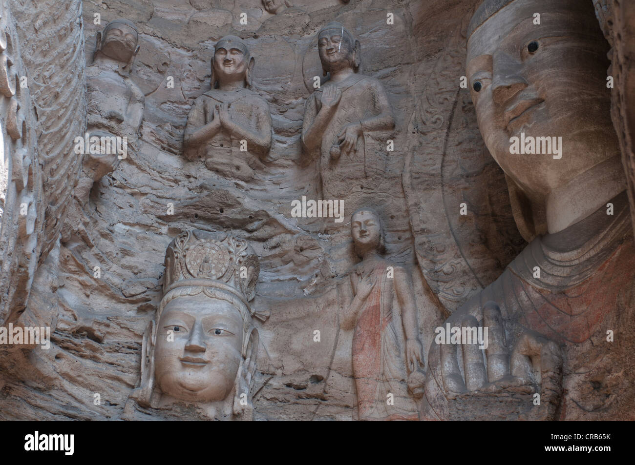 Yungang Grottoes, early Buddhist cave temples, Unesco World Heritage ...