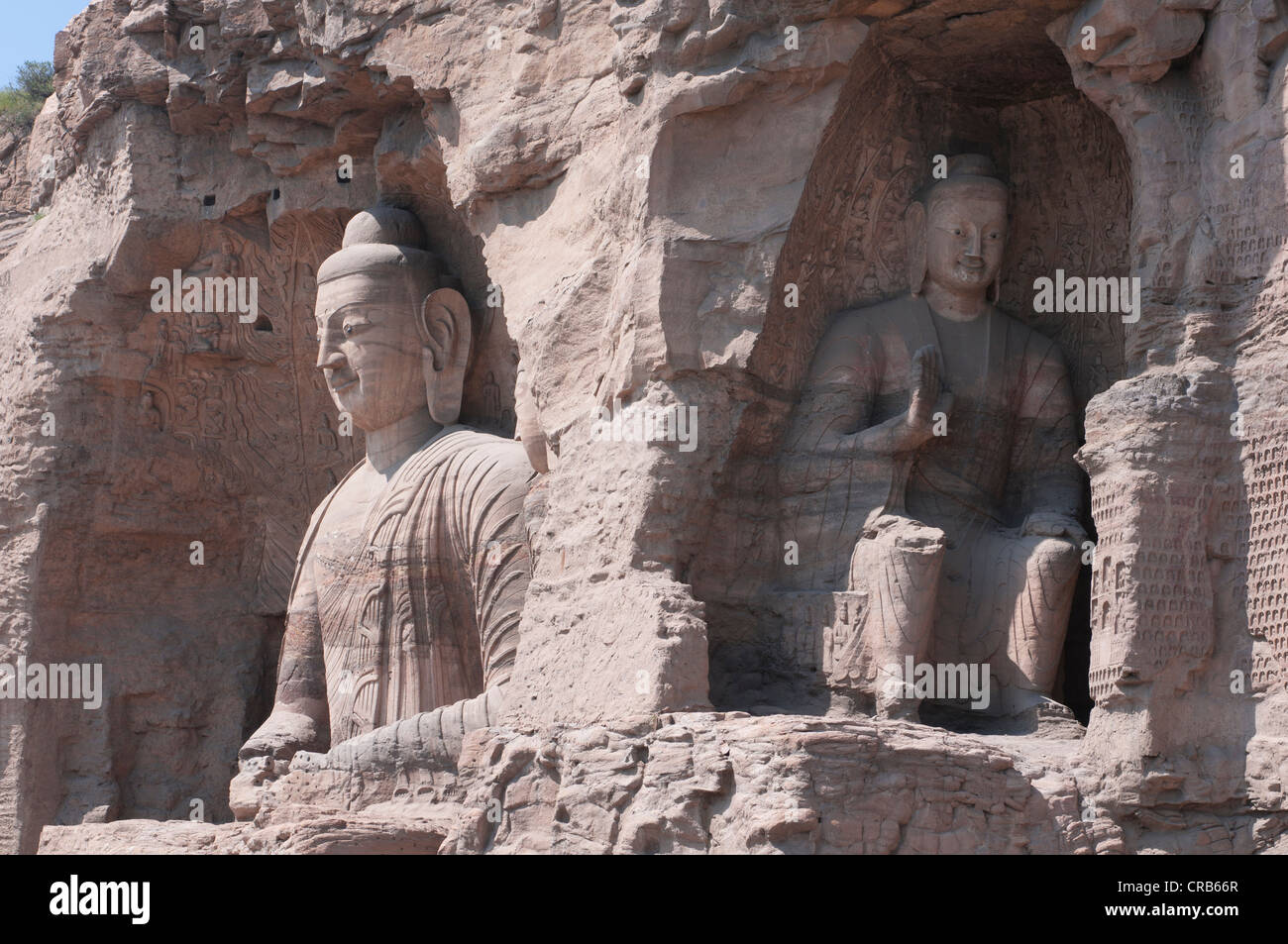 Yungang Grottoes, early Buddhist cave temples, Unesco World Heritage ...