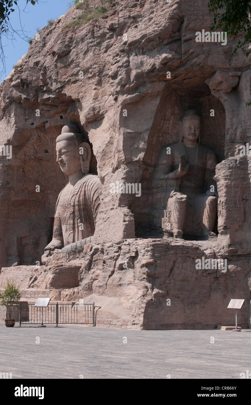Yungang Grottoes, early Buddhist cave temples, Unesco World Heritage ...