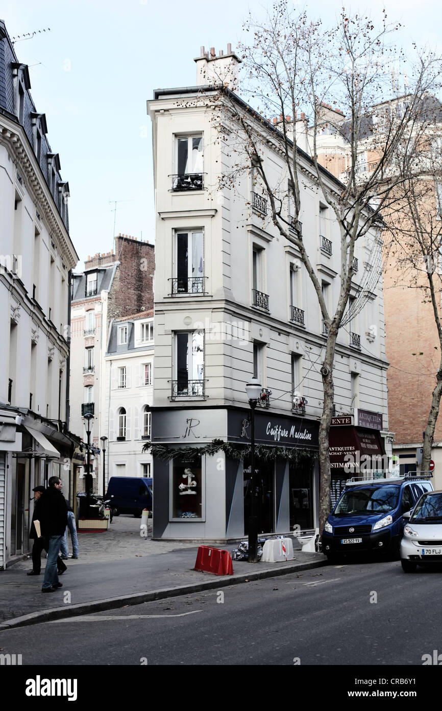 Paris france typical parisian building hi-res stock photography and ...