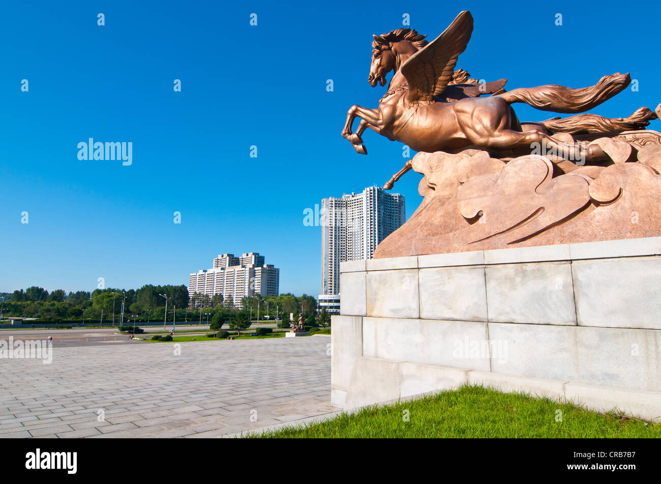 Riders statue hi-res stock photography and images - Alamy