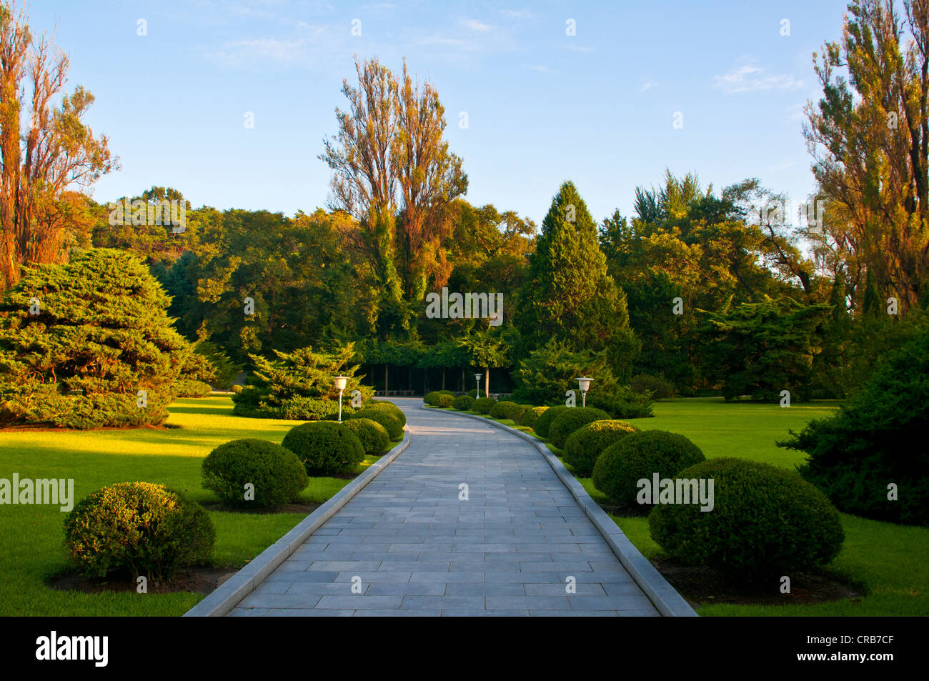 Mangyongdae Shrine, birthplace of Kim Il Sung, Pyongyang, North Korea ...