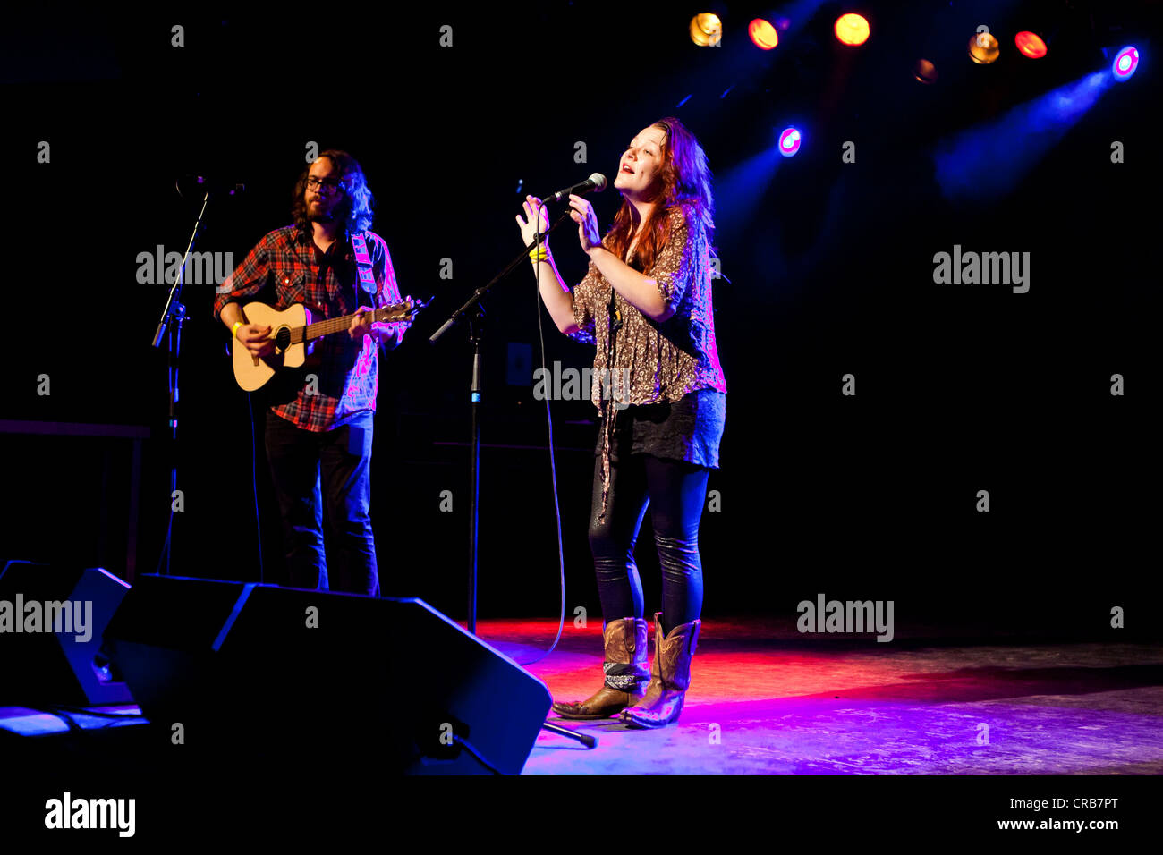 U.S. singer-songwriter Audra Mae performing live in the Schueuer ...