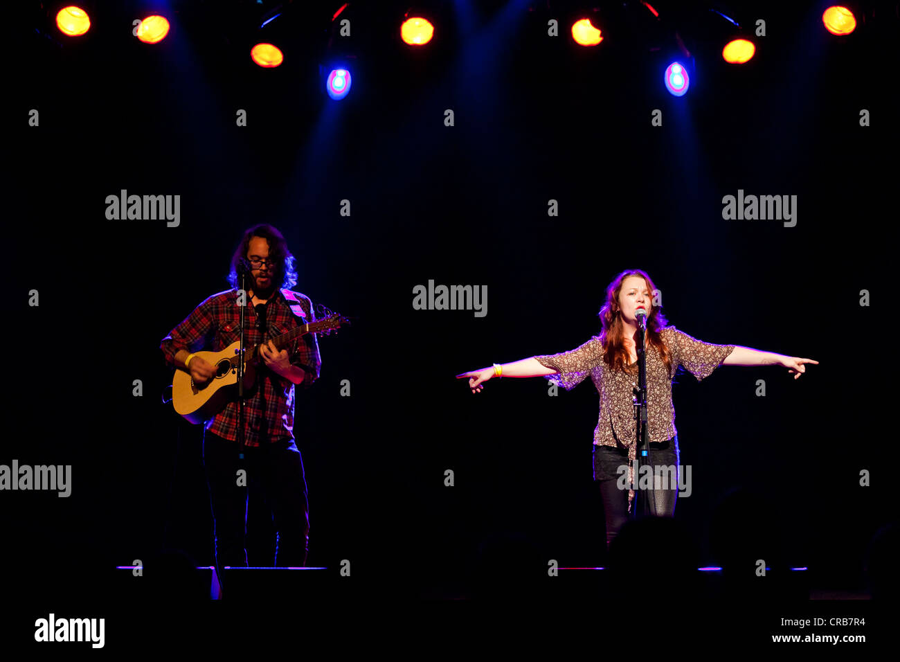 U.S. singer-songwriter Audra Mae performing live in the Schueuer ...