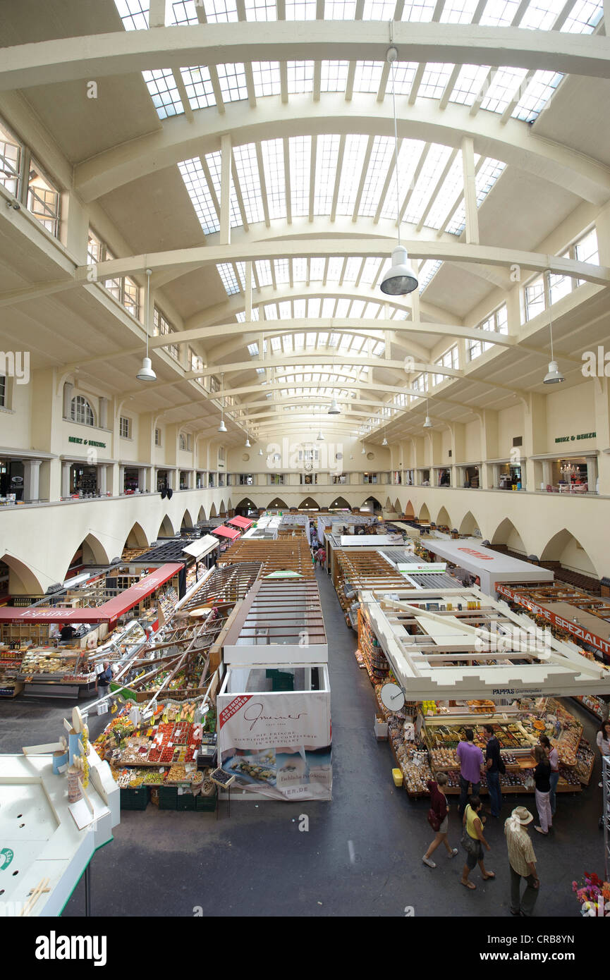 Stuttgart art nouveau market hall hi-res stock photography and images ...