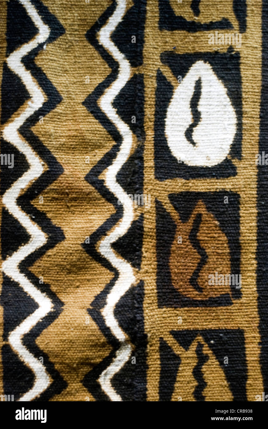 Travel africa african west ghana kuba raffia cloth hi-res stock ...