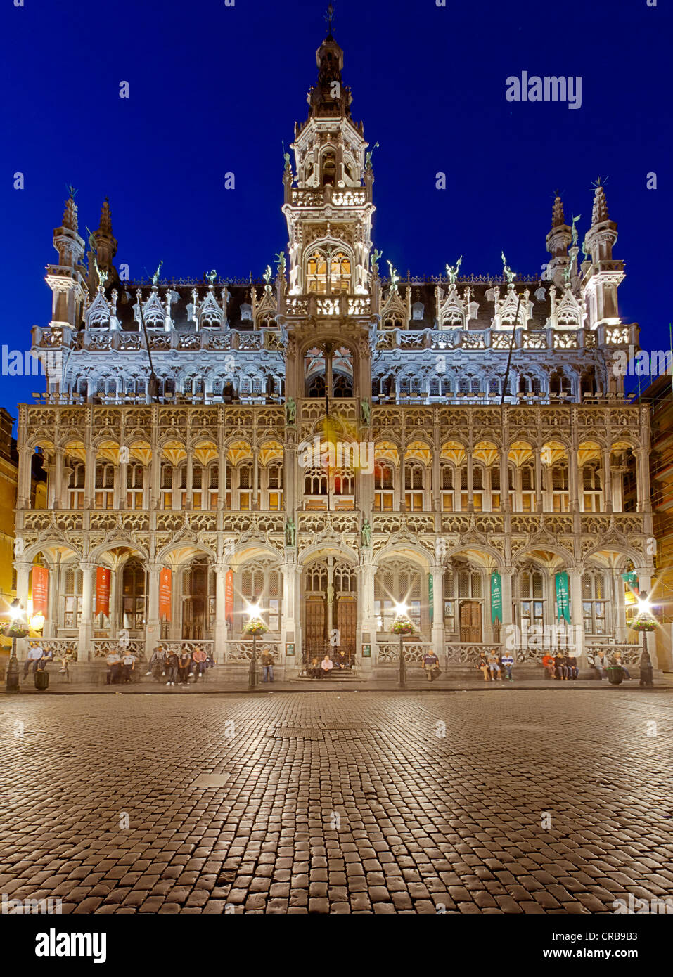 City museum and guild halls, Grote Markt, Grand Place, UNESCO World ...