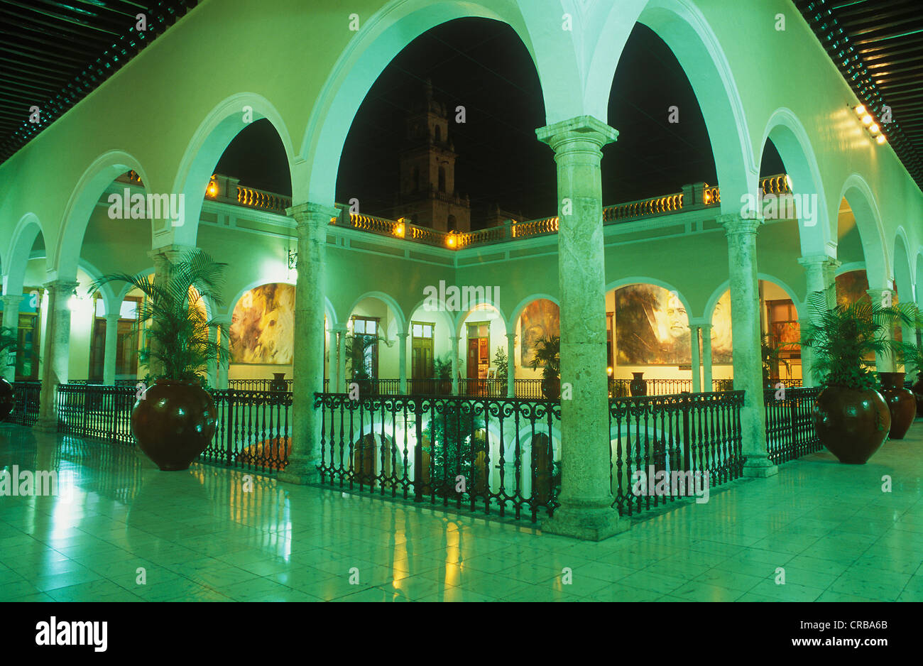 Governor's Palace, Merida, Yucatan, Mexico, North America Stock Photo ...