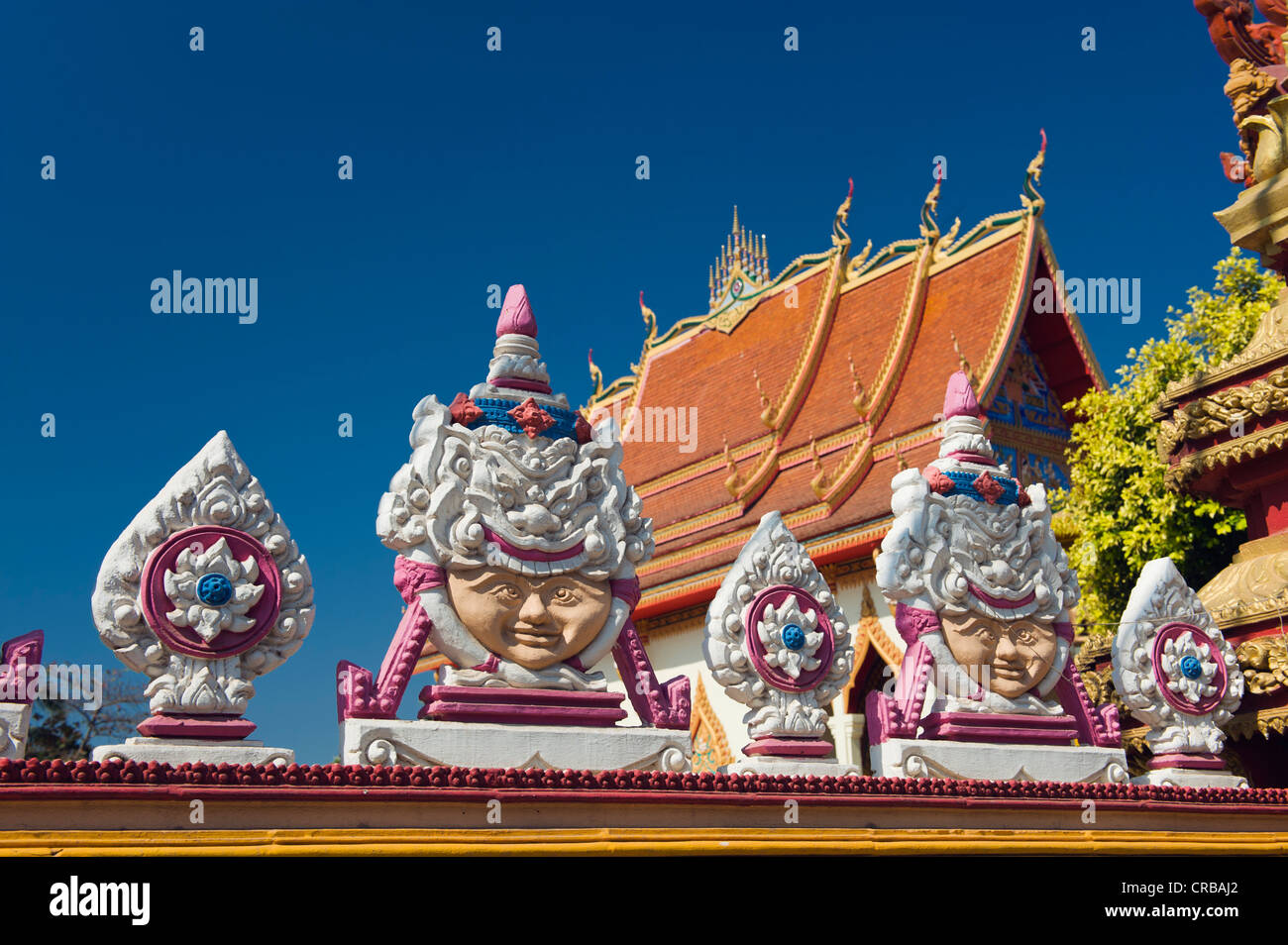 Buddhist temple buildings in laos hi-res stock photography and images ...