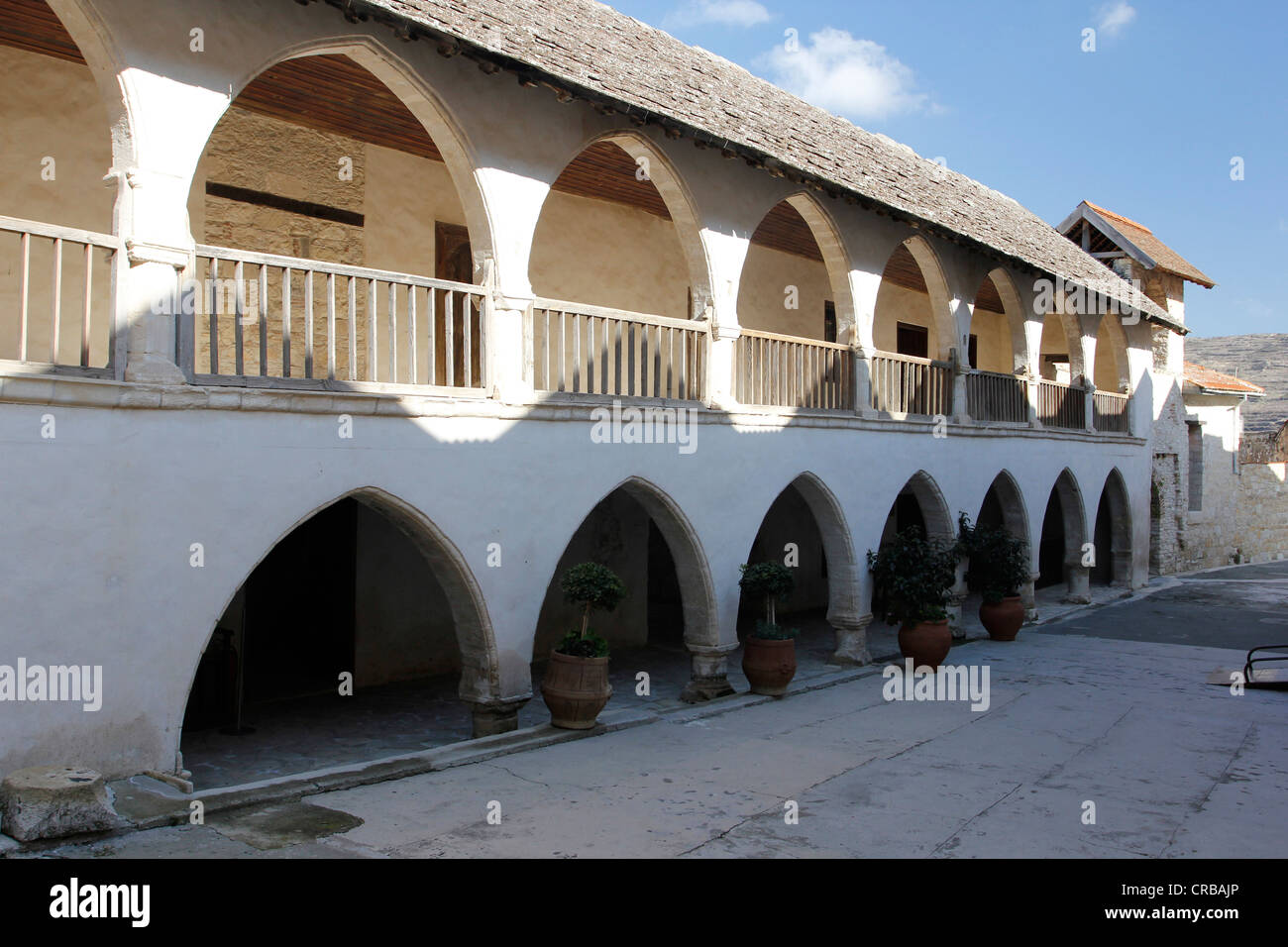 Timios Stavros Monastery, Monastery of the Holy Cross, Omodos, Cyprus ...