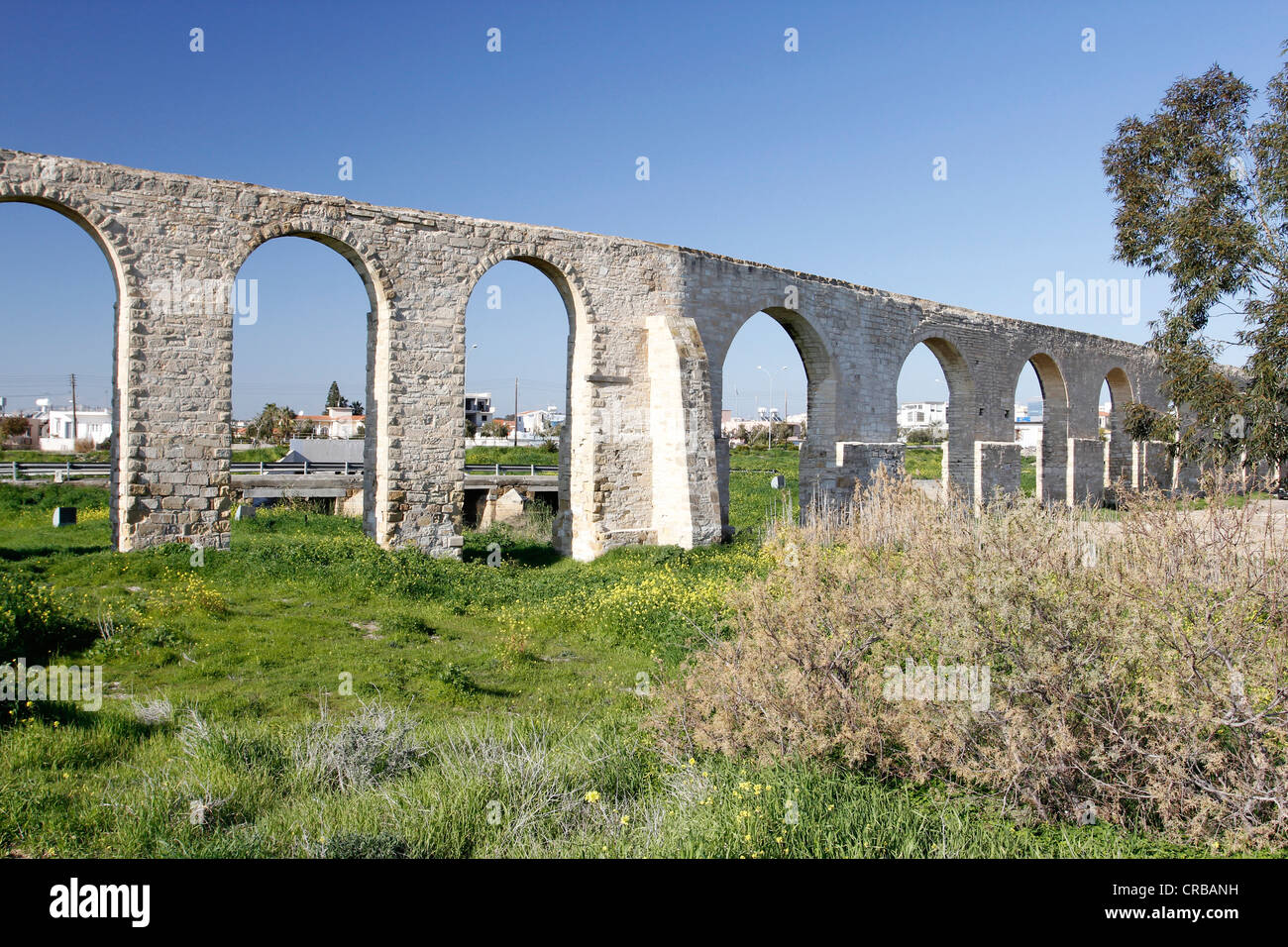 Larnaca aqueduct cyprus hi-res stock photography and images - Alamy