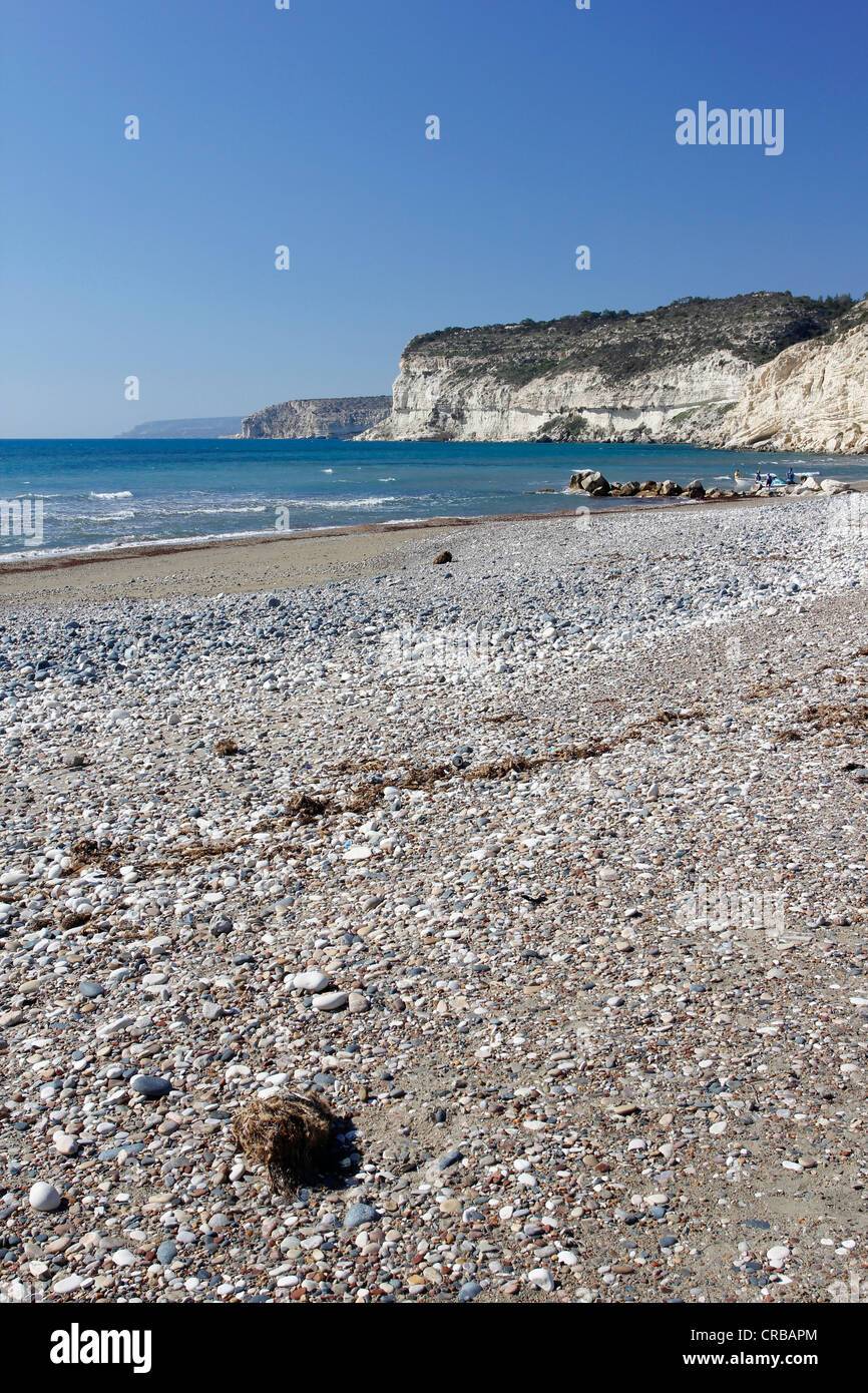 Beach, Episkopi Bay near the Sanctuary of Apollo Ylatis, Episkopi ...