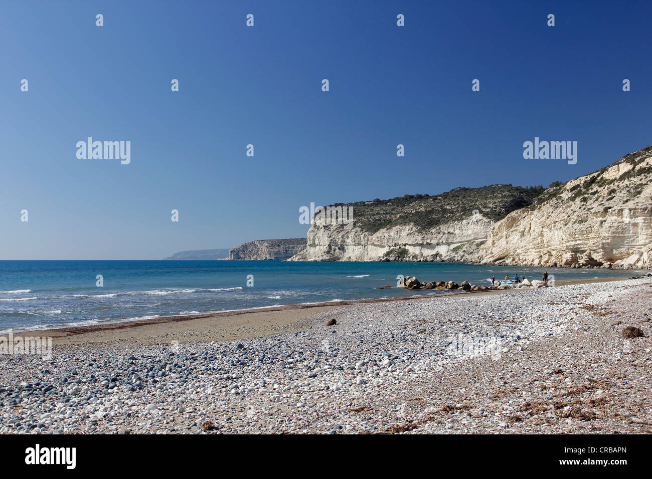 Beach, Episkopi Bay near the Sanctuary of Apollo Ylatis, Episkopi ...