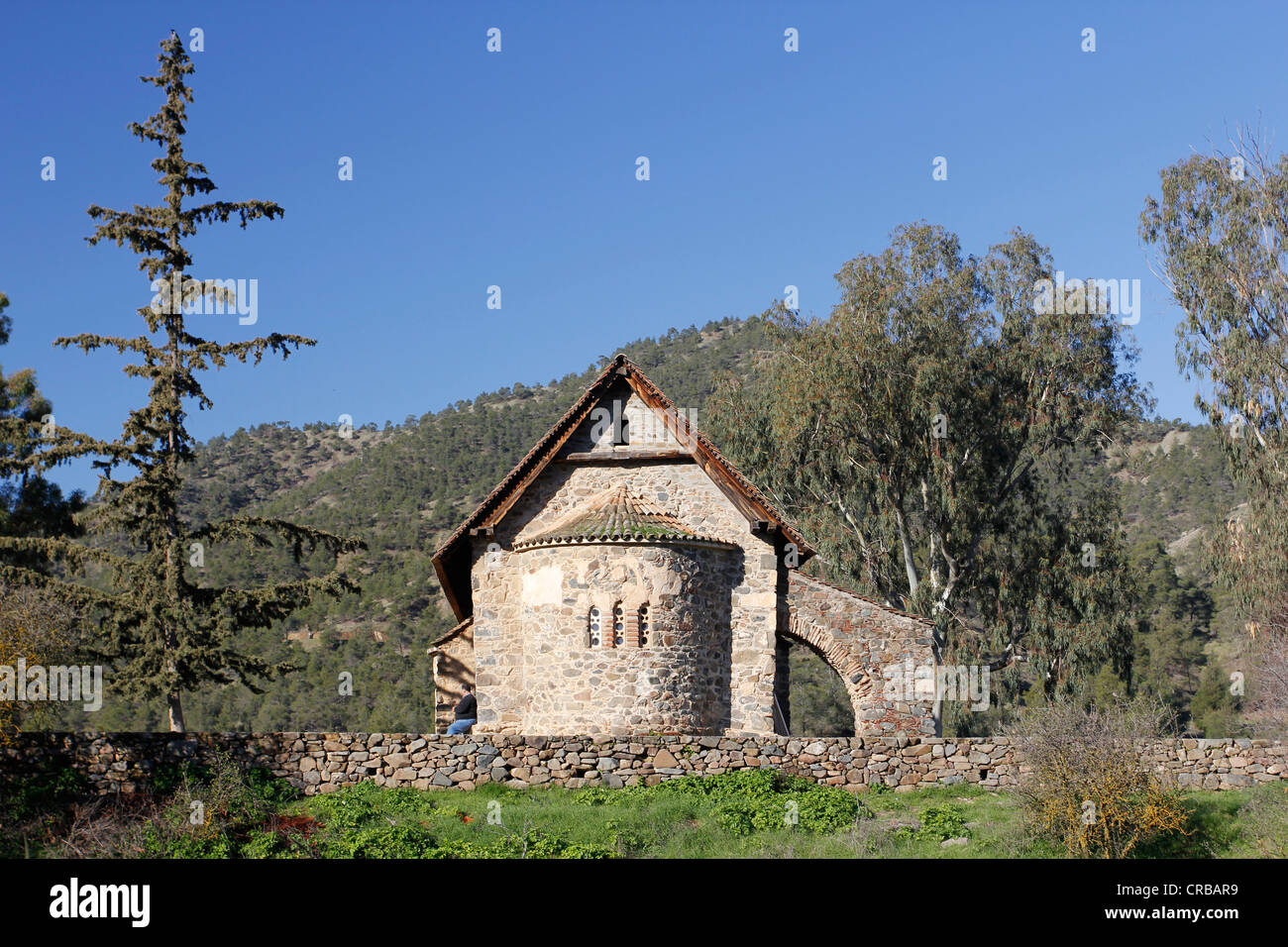 Panagia tis Asinou, barn roof church, UNESCO World Heritage Site ...