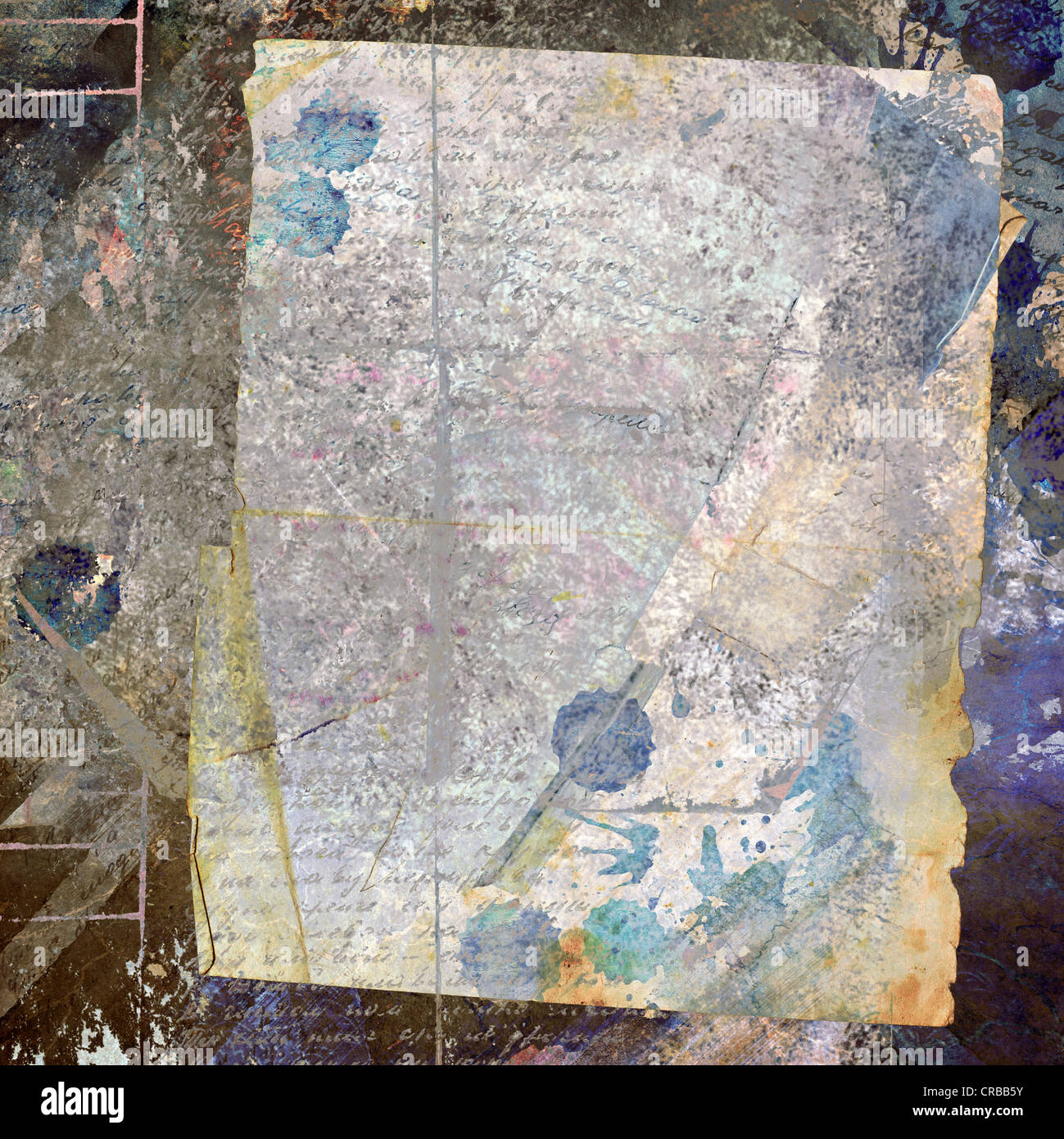 Old retro background with text Stock Photo - Alamy