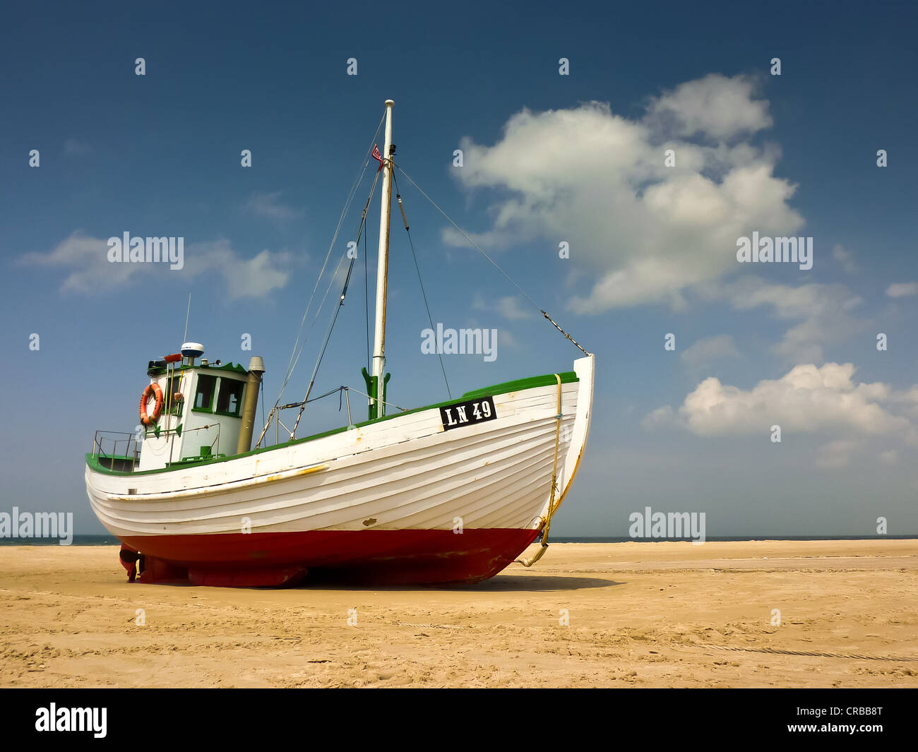 fishing boat in Denmark Stock Photo - Alamy