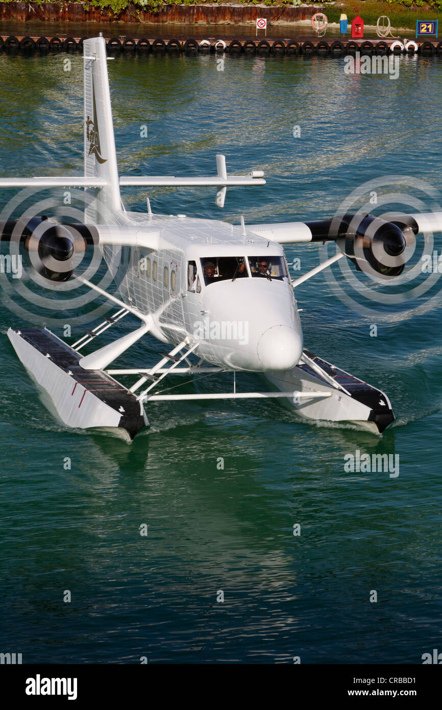TMA sea plane, Trans Maldivian Airways, seaplane terminal of Male ...