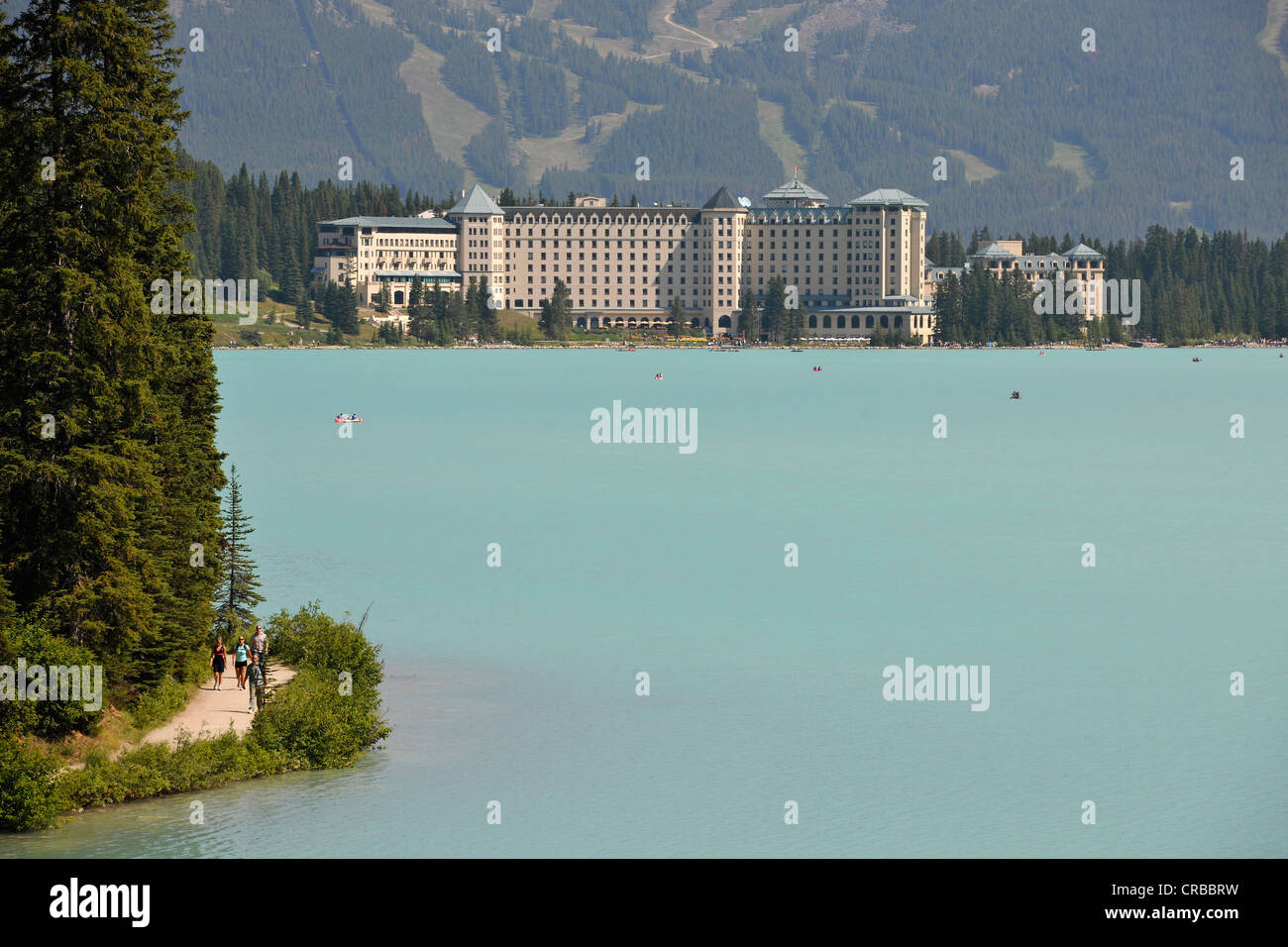 Fairmont Chateau Lake Louise, luxury hotel, Banff National Park ...