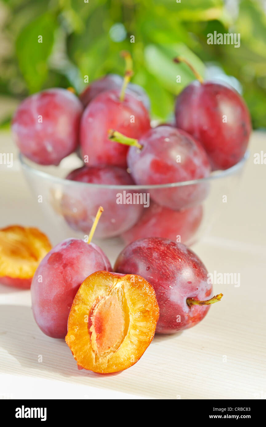 Pit plums hi-res stock photography and images - Alamy