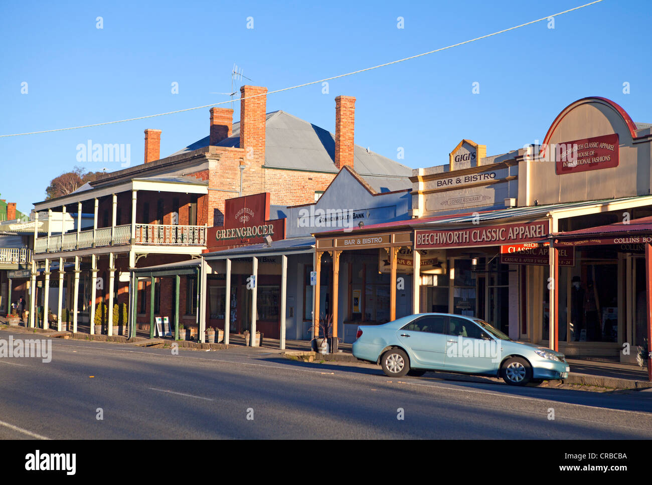 The gold-rush-era architecture of Beechworth in Victoria's High Country ...