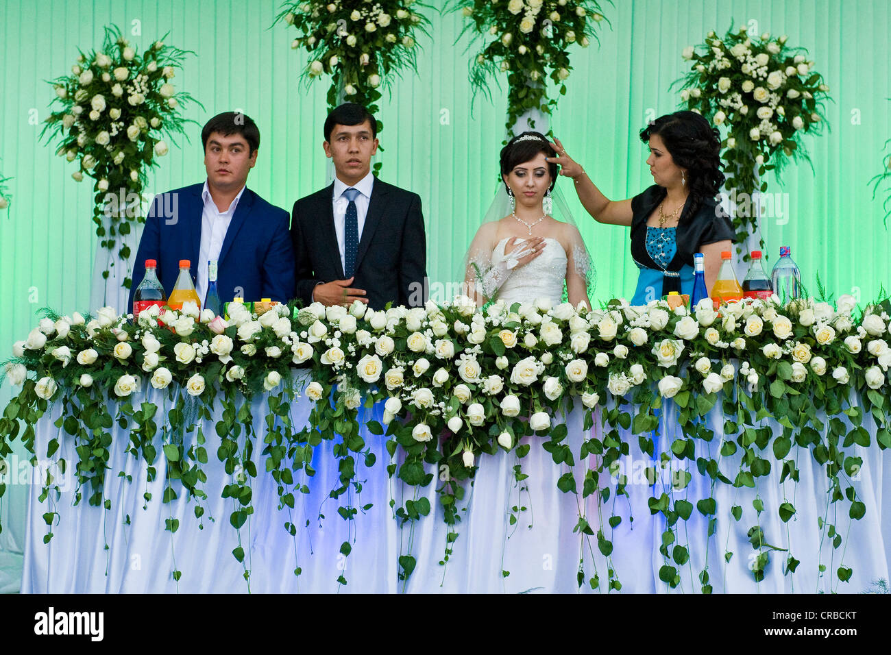Uzbekistan, Samarkand, Wedding party Stock Photo - Alamy