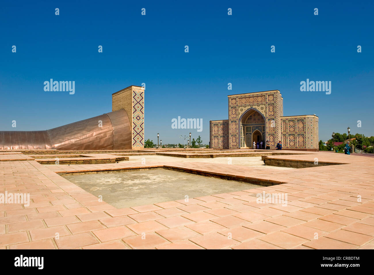Uzbekistan, Samarkand, Ulugh Beg's Observatory Stock Photo - Alamy