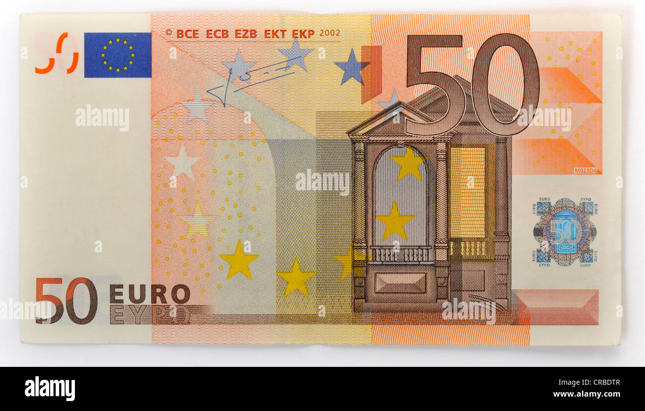 50-euro banknote, front Stock Photo - Alamy