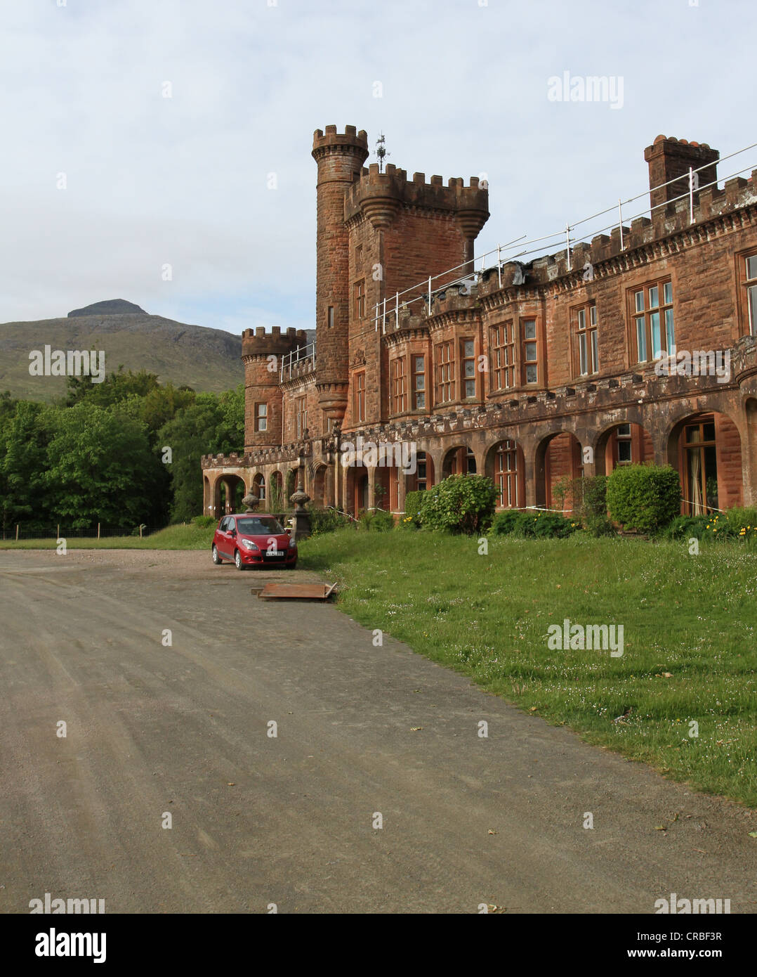 Kinloch castle isle rum hi-res stock photography and images - Alamy
