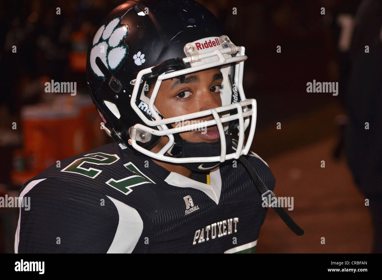 teen football player Stock Photo - Alamy