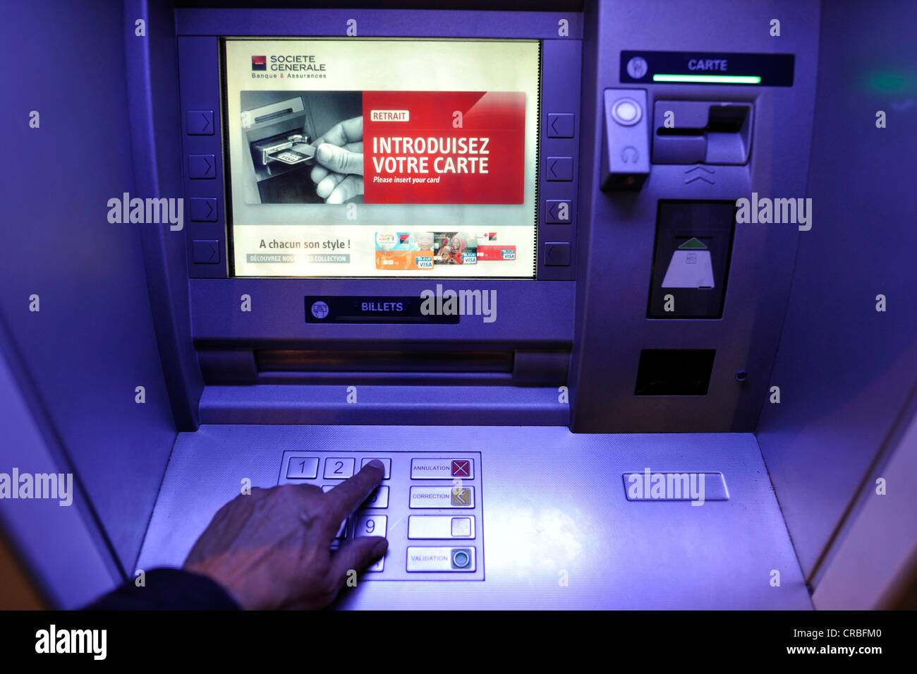 Bank atm europe hi-res stock photography and images - Alamy