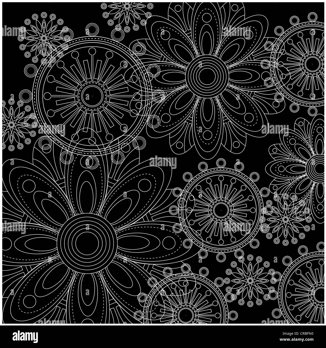 Christmas tree decorated green Black and White Stock Photos & Images ...