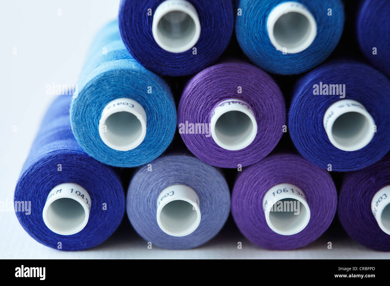 Blue white thread hi-res stock photography and images - Alamy