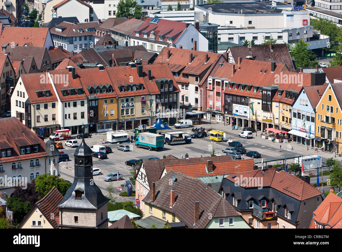 City of Kulmbach, Upper Franconia, Franconia, Bavaria, Germany, Europe ...