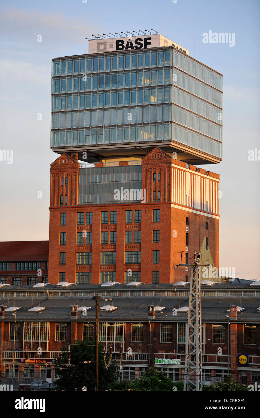 BASF Services Europe, Narva-Turm skyscraper, Oberbaumcity ...