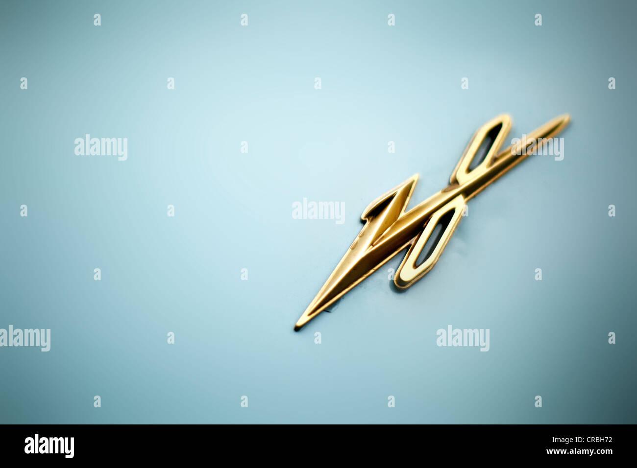 1950s car with usa emblem hi-res stock photography and images - Alamy