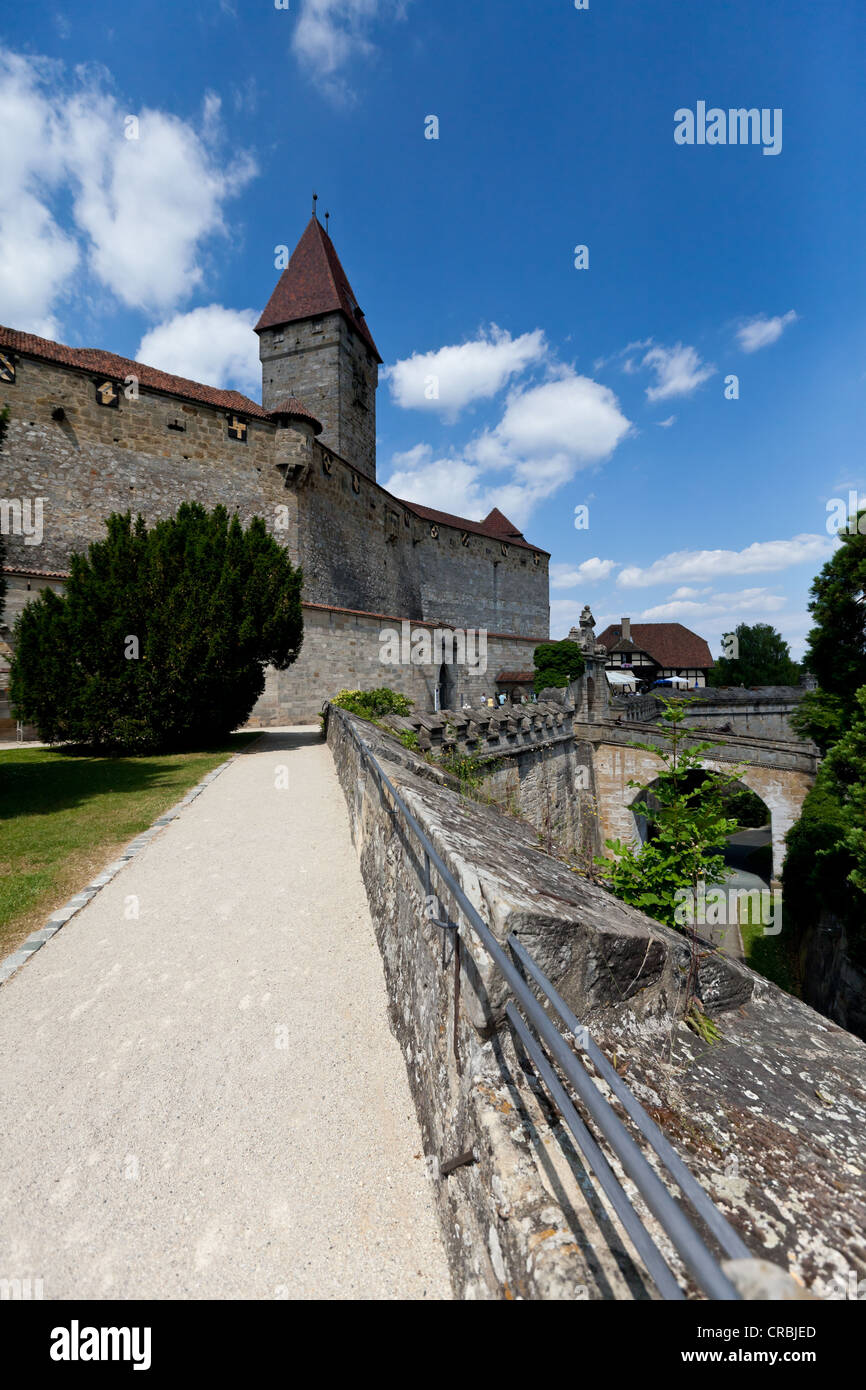 Veste Coburg castle, Coburg, Upper Franconia, Franconia, Bavaria ...