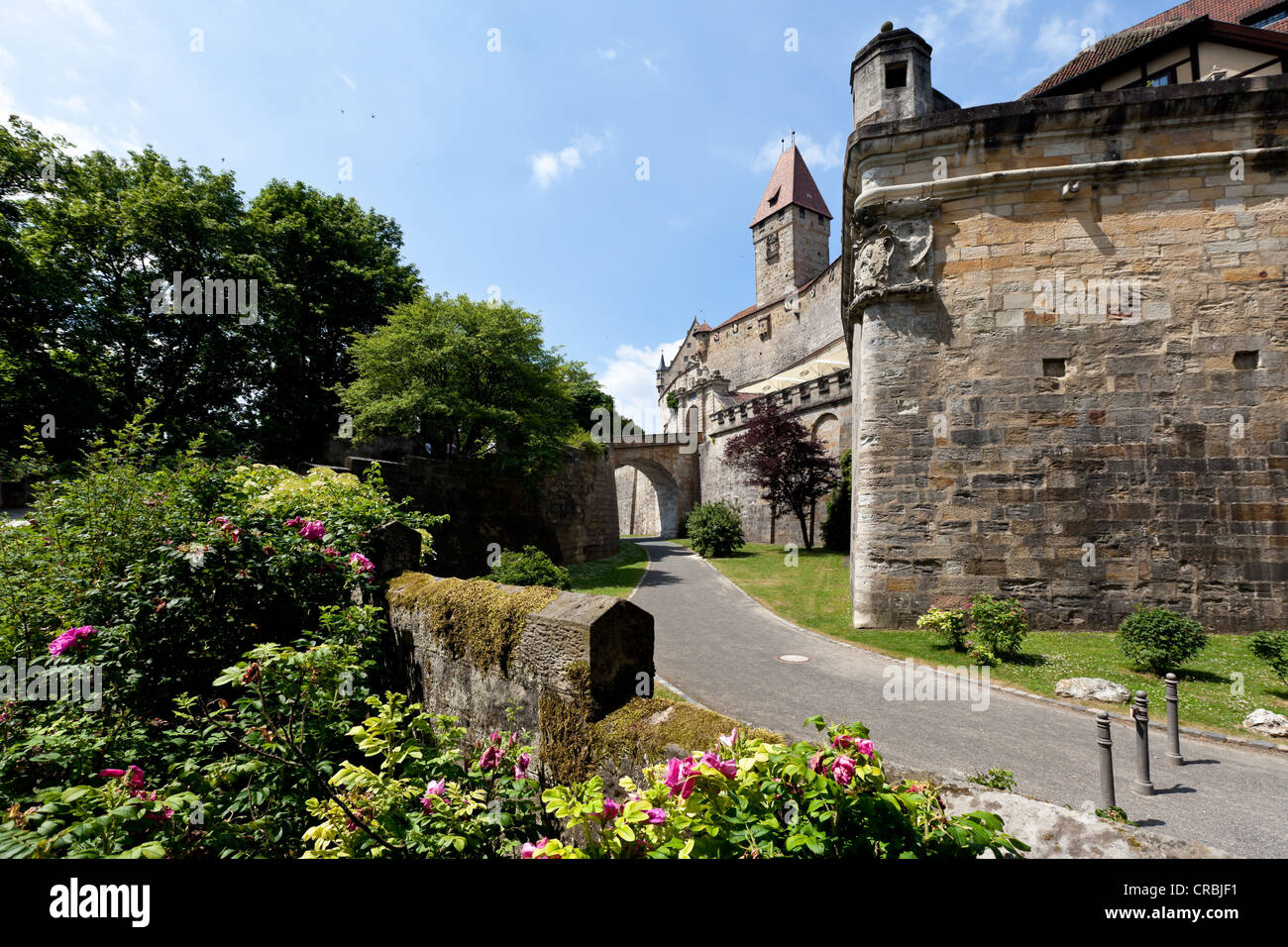 Veste Coburg castle, Coburg, Upper Franconia, Franconia, Bavaria ...