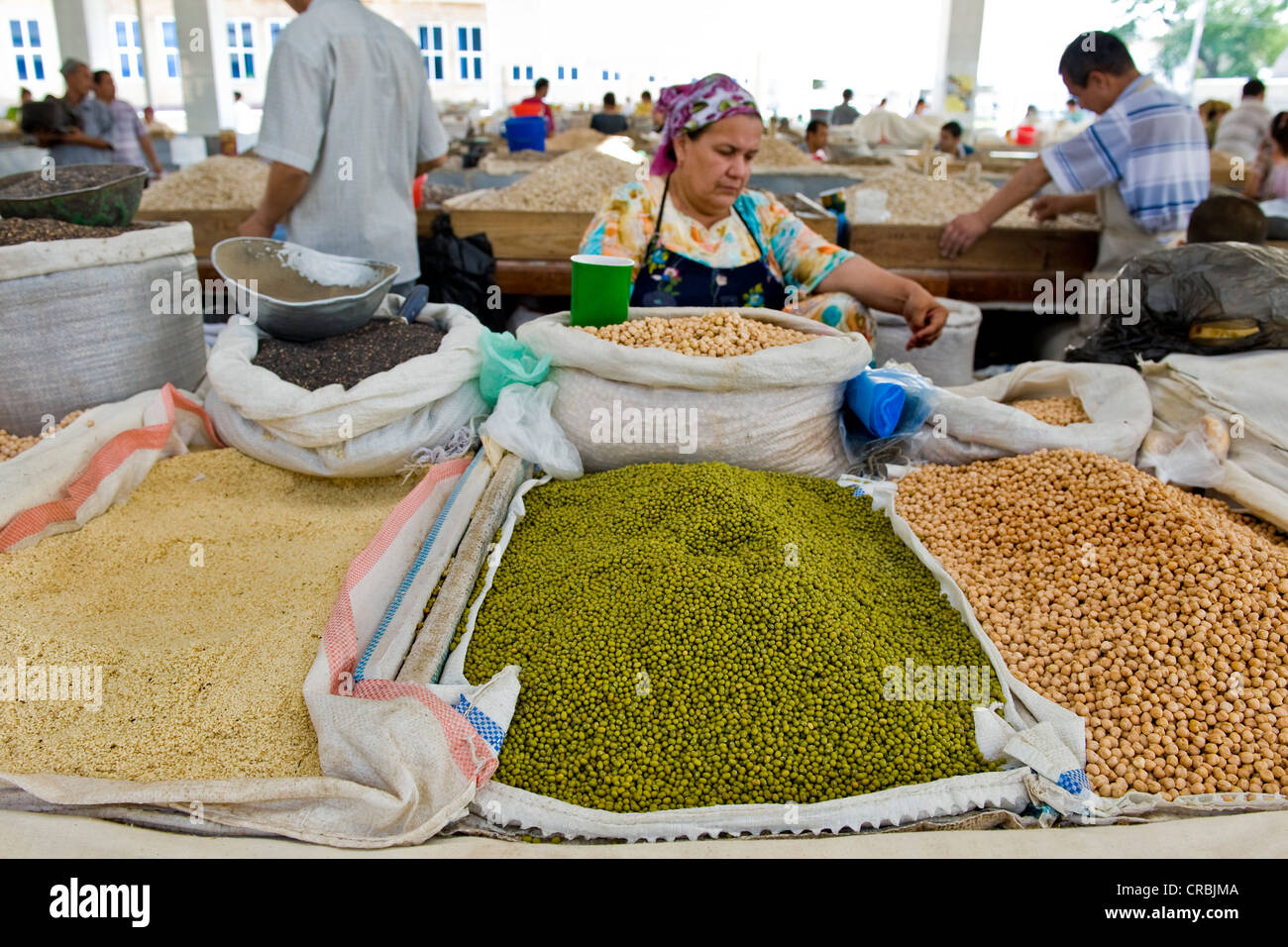 Uzbekistan, Samarkand, Siyob bazaar Stock Photo - Alamy