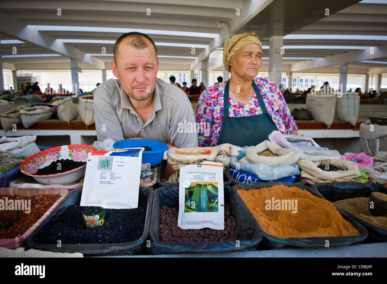 Uzbekistan, Samarkand, Siyob bazaar Stock Photo - Alamy