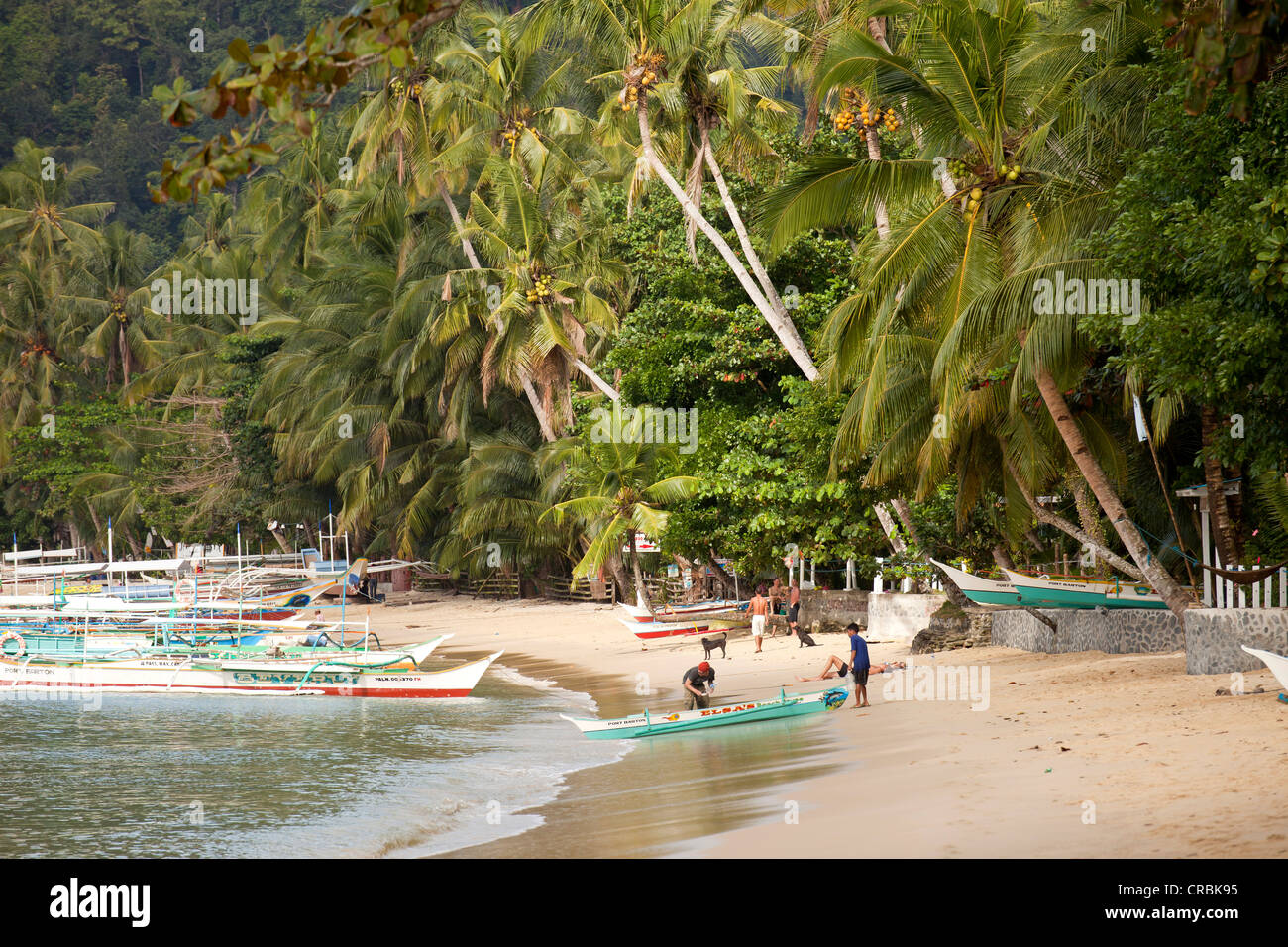 Philippine native boats hi-res stock photography and images - Alamy