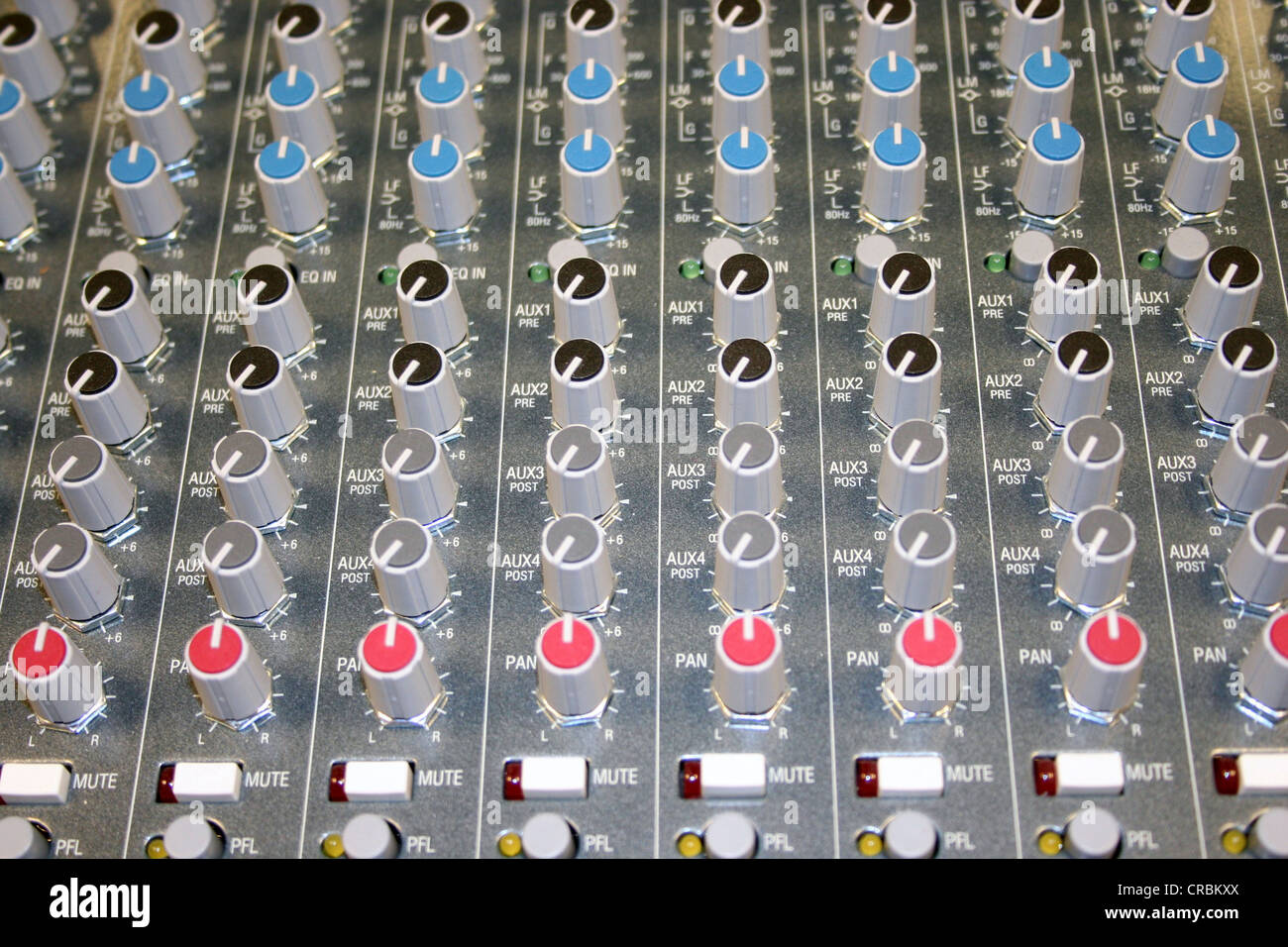 sound recording desk Stock Photo - Alamy