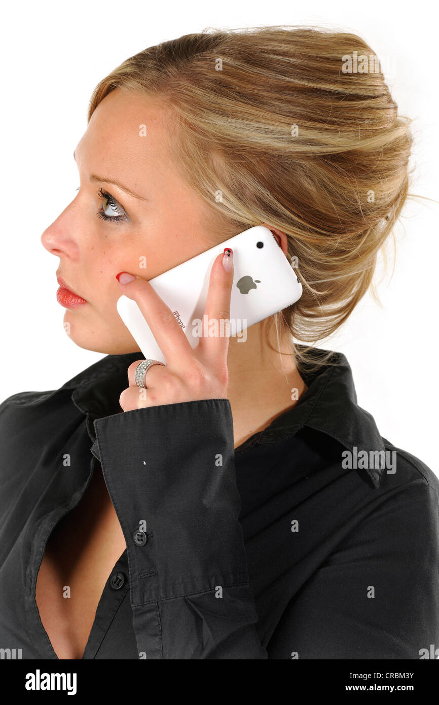 Old people making a phone call hi-res stock photography and images - Alamy