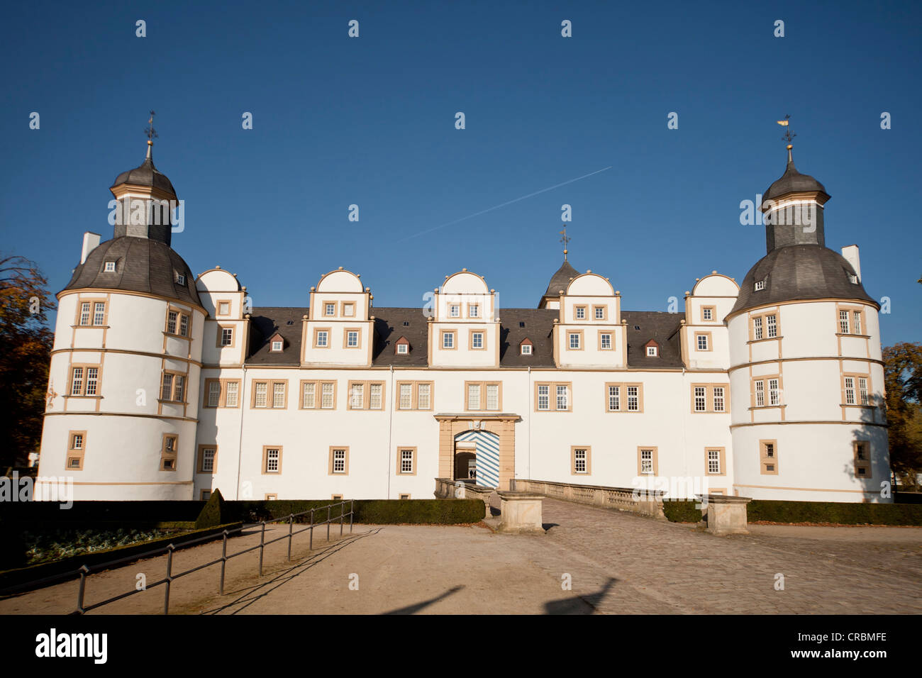 Schloss Neuhaus castle, an outstanding Weser-Renaissance building in ...